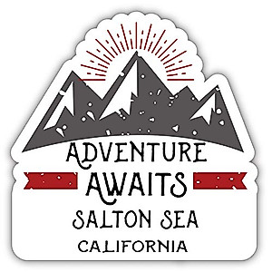 Salton Sea California Souvenir 4 Inch Vinyl Decal Sticker