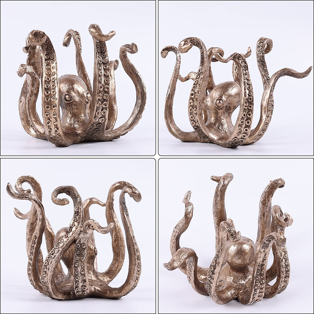XINGYAN Octopus Resin Mug & Accessory Holder,Unique Design,Space Saving Storage for Mugs,Jewelry, Watches & Keys - Ideal Gift(Octopus)