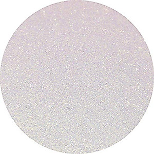Hemway Premium Ultra Sparkle Glitter Multi Purpose Metallic Flake for Arts Crafts Nails Cosmetics Resin Festival Face Hair - Mother of Pearl Iridescent - Microfine (1/256" 0.004" 0.1mm) 100g / 3.5oz