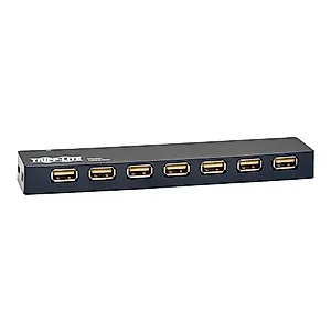 TRIPP LITE 7-Port USB 2.0 Mobile Hi-Speed Hub Notebook Laptop (U223-007),Black