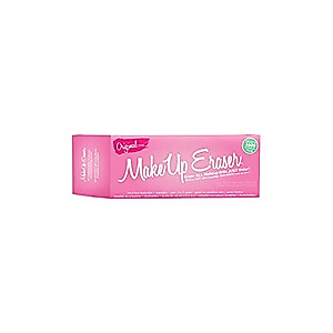 Makeup Eraser The Original Erase All Makeup With Just Water, Including Waterproof Mascara, Eyeliner, Foundation, Lipstick and More, Original Pink