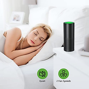 YYjop Air Purifiers for Home, Small Portable HEPA Air Purifier Remove Dust Smoke Odors, Air Cleaner for Car Bedroom Office Desktop Small Room