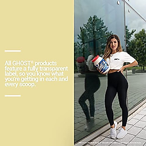GHOST WHEY Protein Powder, Oreo - 2lb, 25g of Protein - Whey Protein Blend -Post Workout Fitness & Nutrition Shakes, Smoothies, Baking & Cooking - Cookie Pieces Inside