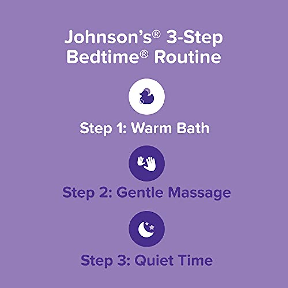 Johnson's Bedtime Baby Bath with Soothing NaturalCalm Aromas, Hypoallergenic & Tear Free Formula, 27.1 fl. oz