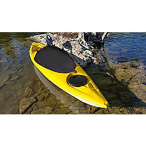 Chuanke Kayak Cockpit Cover UV60+ 420D Oxford Adjustable Canoe Dust-Proof and Waterproof Seat Cover. (M)