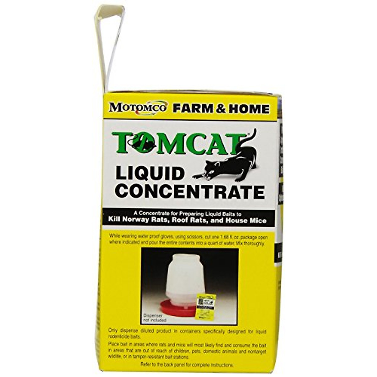 MOTOMCO Tomcat Mouse and Rat Liquid Concentrated Bait, 1.68-Ounce, (8 Pack)