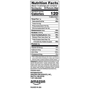 Amazon Brand - Happy Belly Mini Twist Pretzels, 1 pound (Pack of 1)