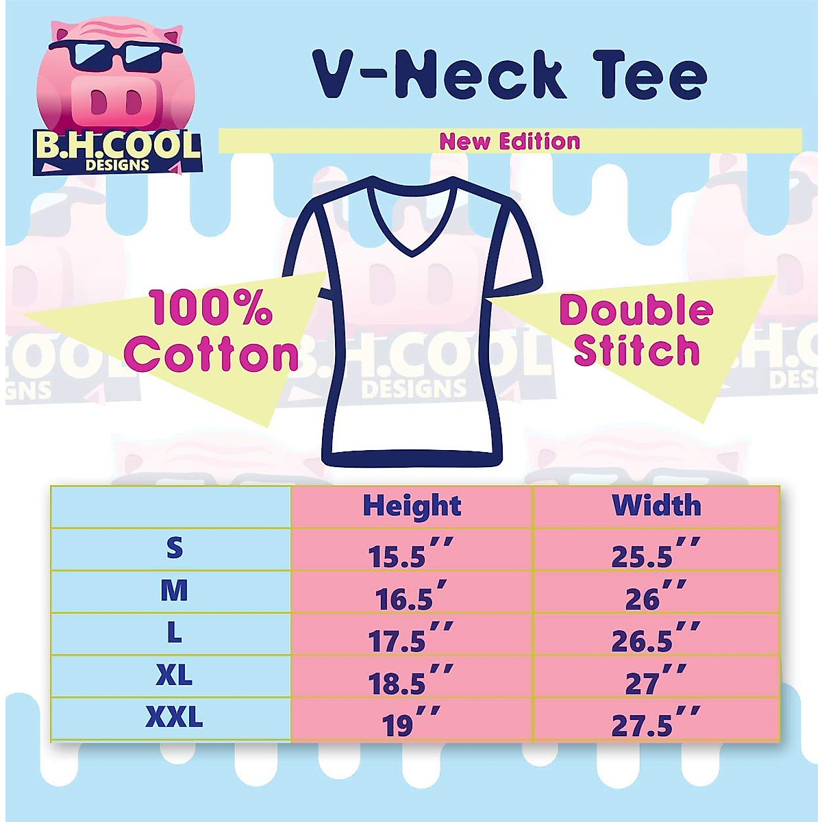 BH Cool Designs got dildo? - Women's Soft & Comfortable Deep V-Neck T-Shirt, Black, XX-Large