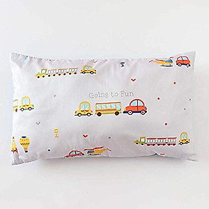 Emenpy 100% Cotton Crib Bedding Set for Infant Boys Girls,3 Pcs Baby Bed Linen Include Duvet Cover,Fitted Sheet,Pillowcase,Nursery Decoration,No Filler(Navy)