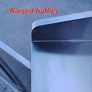 Multifunctional Workbench Stainless Steel Storage Cabinet Preparation Table Large Storage Space Heightened Enclosure Commercial All-in-one Storage Cabinet Kitchen Metal Table