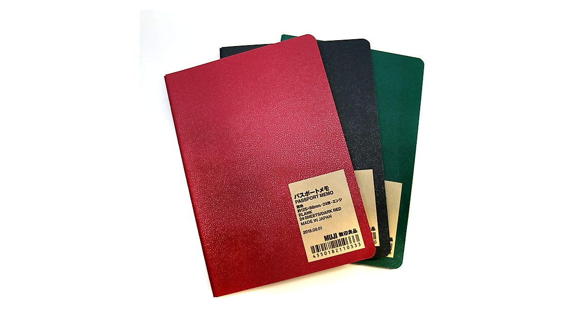 MUJI Pocket Notebook - Compact Memo for Ideas