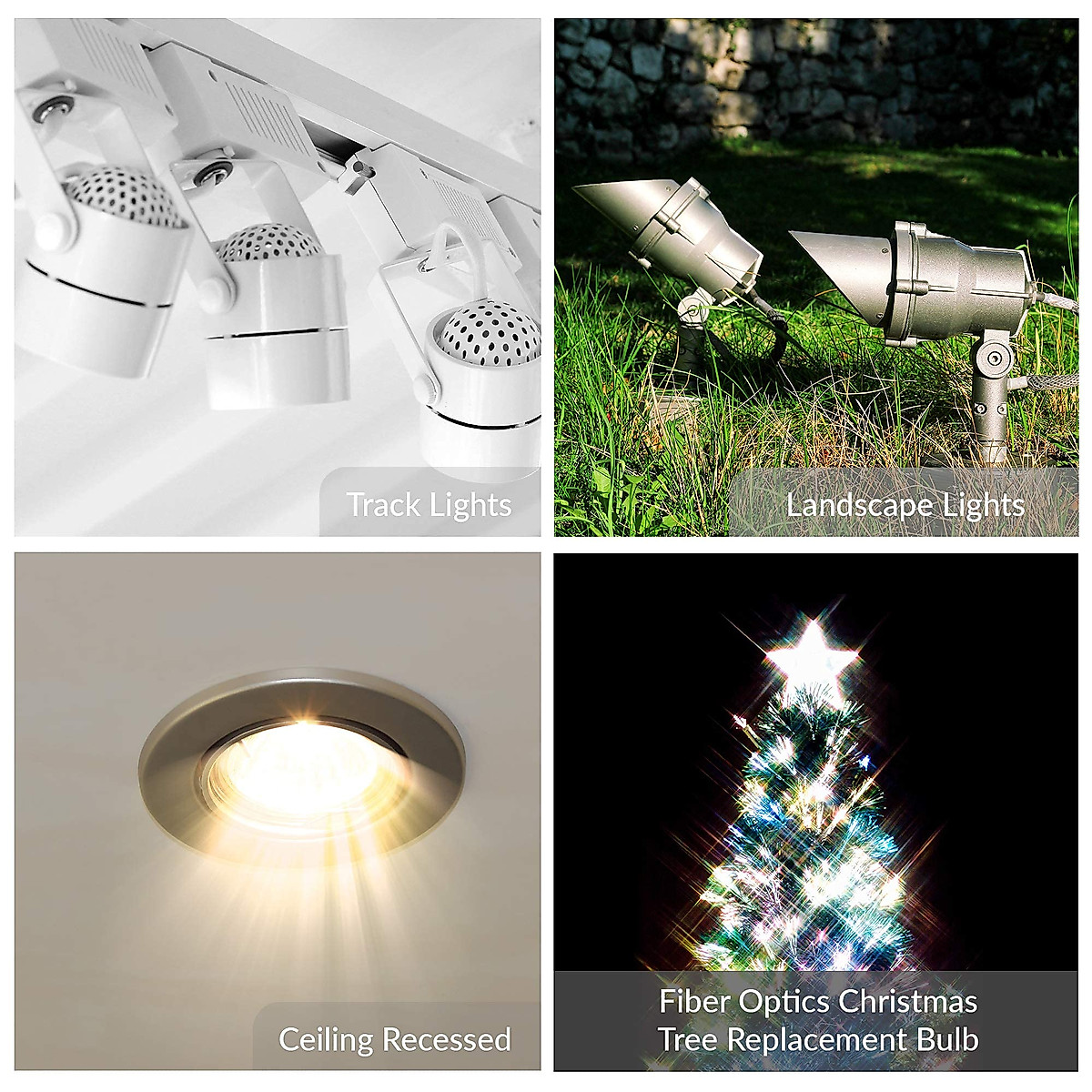 Simba Lighting MR11 Halogen 20W 12V FTD Spotlight Light Bulbs (6 Pack) 2-Pin 220lm for Landscape, Accent, Track Lights, and Fiber Optics, GU4 Bi-Pin Base, Glass Cover, Warm White 2700K Dimmable