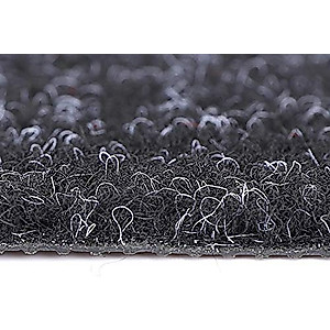 Houseables Urinal Mats, Floor Pads, 12 Pack, 17.25" x 22", Black, Blue, Square, Polypropylene Fibers, Disposable, Splash Mat, Pee Pad, for Men’s Bathroom, Urine, Restroom, Eliminating Odor