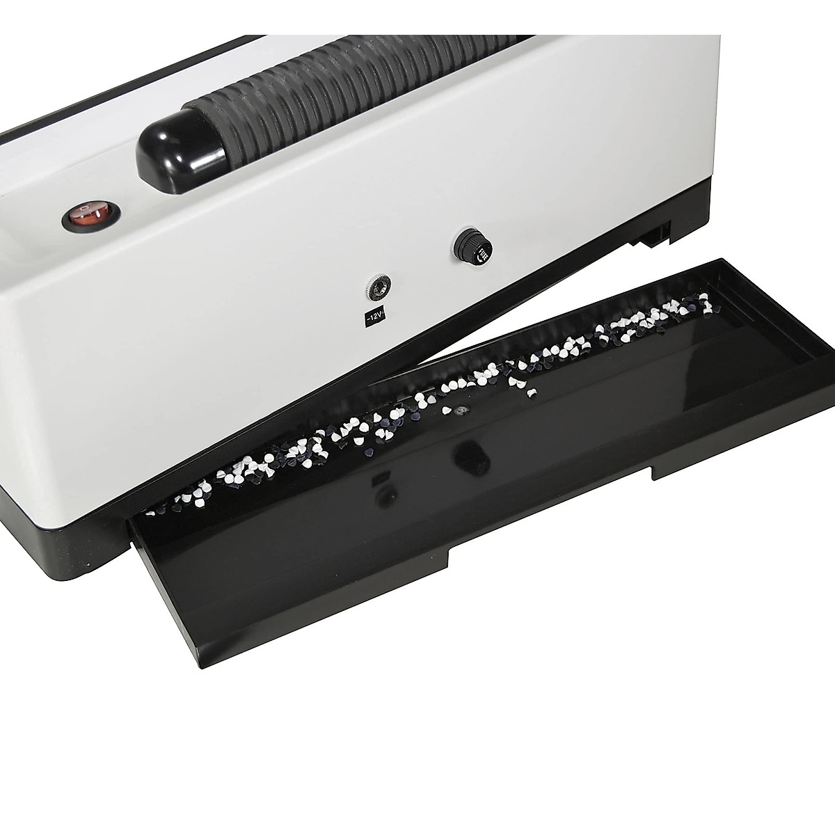 PrintFinish Coilbind S25A Upgraded Spiral Coil Binding Machine - with Electric Coil Inserter - Professionally Bind Presentations Documents - Free Crimper Free Box of 100 Plastic coils - 4 to 1 Pitch