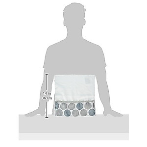 Avanti Linens - Washcloth, Soft & Absorbent Cotton Towel (Dotted Circles Collection)