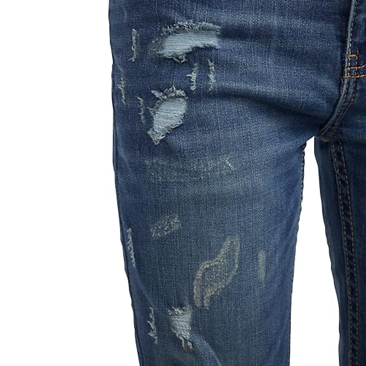 Levi's Boys' 510 Skinny Fit Destructed Jeans, Paper Shredder, 12