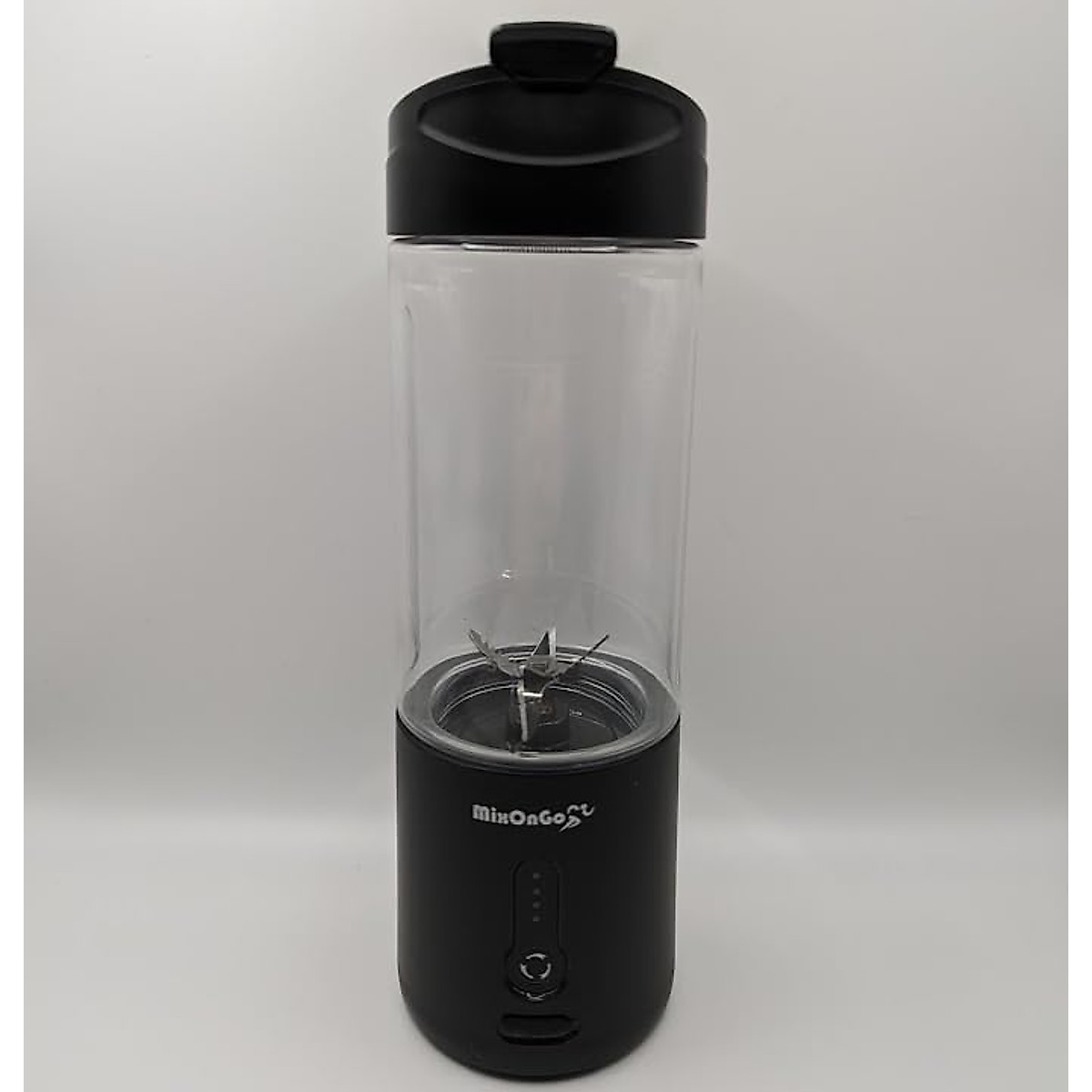 Black Portable Blender, 1-pack, 530 ml (17.90oz)
