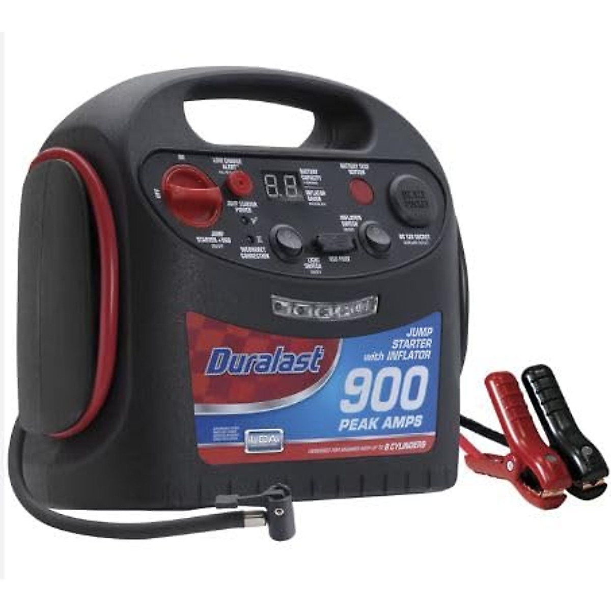 T-Power 12V Ac Adapter for Peak PKC0AS PKC0AQ PKC0AZ PKC0A0 PKCOAZ Jump Starter 300 600 900 Duralast 900, Duracell DRPP300, Solar 300XL Amp Battery Charger Portable Power Supply Cord