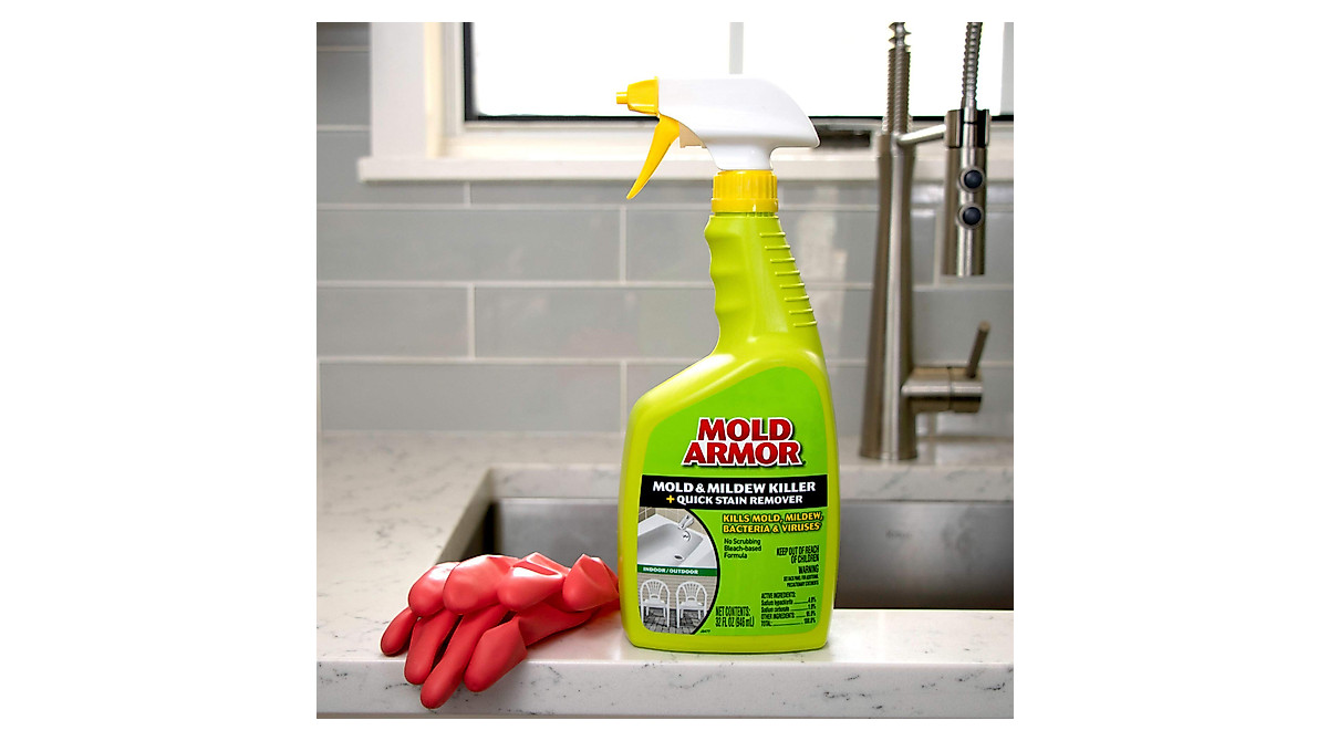 MOLD ARMOR Mold & Mildew Killer Plus Quick Stain Remover - 32 oz.