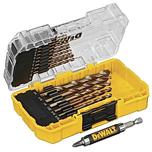 DEWALT 16 Pc. Pilot Point Drill Bit Set (DW1170 Z)
