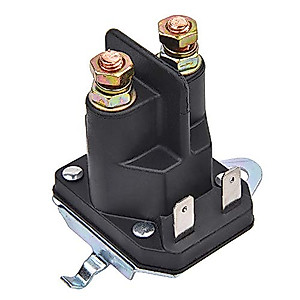 RUTU 12V Starter Solenoid 178861 532192507 582042801 4 Terminals 100A Solenoid Compatible with Craftsman Lawn Tractor Ariens Riding Mower Ryobi Garden Tractor