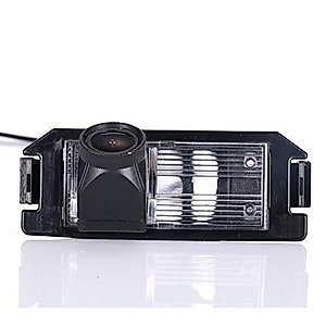 HDMEU HD Color CCD Waterproof Vehicle Car Rear View Backup Camera, 170° Viewing Angle Reversing Camera, for Hyundai I30 Veloster i20 i10 Verna Genesis Coupe Kia Soul Ceed picanto NIRO K2 Rio