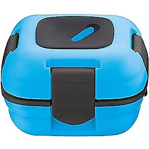 Lunch Box ~ Pinnacle Insulated Leak Proof Lunch Box for Adults and Kids - Thermal Lunch Container With NEW Heat Release Valve, 16 oz (Blue)