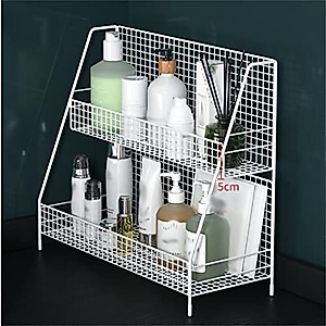 SLNFXC Storage Rack Toilet Bathroom Washstand Shelf Multi-Layer Desktop Pool Gap Bracket