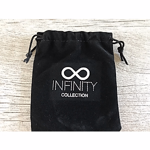 Infinity Collection Air Force Mom - Dad Charm Keychain, Raised Hero Jewelry, United Stated AirForce Gift, Military Mother - Father Keychain