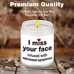 Gifts for Women, Thinking of You Gift, Friend Gifts, Birthday Gifts for Her Him, Friendship Candle, Valentine's Day Gift, Long Distance Relationship Gifts, Missing You Gifts, Mother's Day Gifts