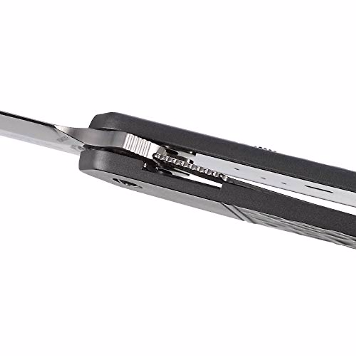 CRKT Bona Fide EDC Folding Pocket Knife: Take Apart Field Strip, Satin Drop Point Blade, Flipper Open, Liner Lock, Aluminum Handle, Low Profile Pocket Clip K540GXP