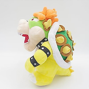 AIZEXIN 10-inch Dry Bowser Plush Toy Super Bowser stuffy Toys Plush Bowser Movie Toys