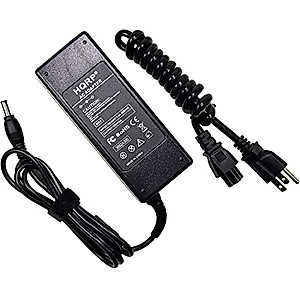 HQRP 12V AC Adapter Compatible with Sceptre Monitor E C Series 20" 22" 24" 27" 32" 1800R 1920R C248W C325W C328W E225W E248 E205W E248W E275W Screen LED-Lit & Supersonic Monitor Power Supply Cord