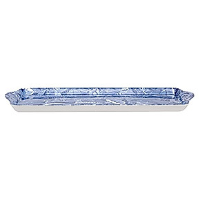 Pimpernel Blue Room Sunflower Collection Sandwich Tray | Serving Platter | Crudité and Appetizer Tray | Made of Melamine | Measures 15.1" x 6.5" | Dishwasher Safe