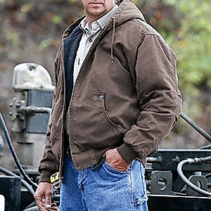 Dri-Duck Men's 5020 Cheyenne Hooded Work Jacket, Tobacco, 3X-Large Tan