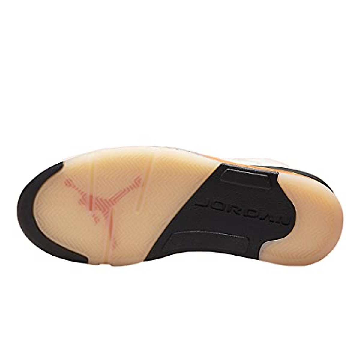 Jordan Men's 5 Retro Shattered Backboard Sail/Orange Blaze (DC1060 100) - 8