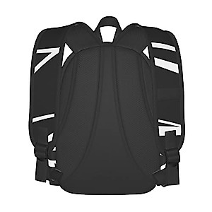 Shark Mouth teeth Backpack for laptop 15.6 inch funny Shark face Bookbag school bag for teens boys girls dayback for adult black