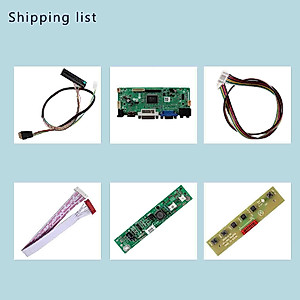 VSDISPLAY HD-MI VGA LCD Controller Board for 9.7" LTN097XL01 LP097X02