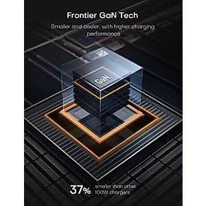 USB C Charger, KOVOL 120W GaN III USB C Charging Station, Powerful USB C Charger 100W, 4 Port Desktop Fast PD 3.0 Charger for MacBook Pro/Air, Dell, iPad Pro, iPhone 13/12, Galaxy and More
