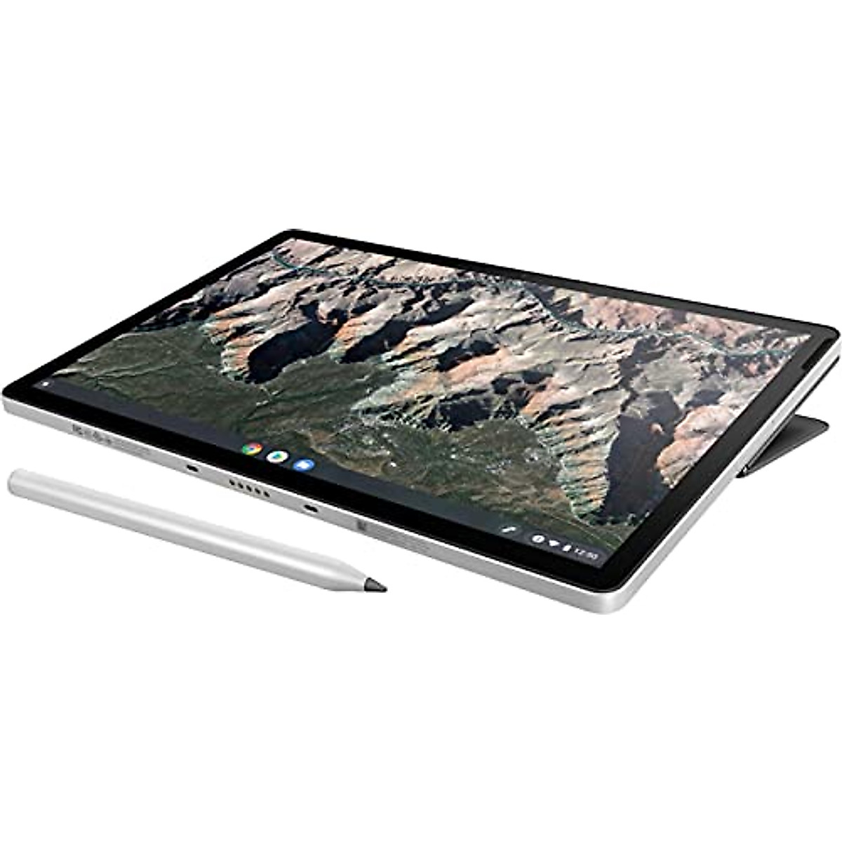 HP Chromebook 11-da0097nr Touchscreen Tablet, 11-inch 2 in 1, Qualcomm Snapdragon 7c, 4GB LPDDR4x RAM, 64GB eMMC, ChromeOS, USB-C, Micro SD Card Reader, Wi-Fi, Bluetooth, Natural Silver (Renewed)