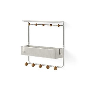 Umbra Estique Multi-Use Organizer, W/Shelf, White