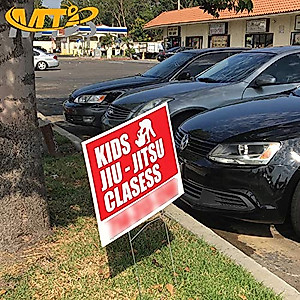 MTB H Frame Wire Stakes 20 x10-inch (Pkg of 10) 9ga Metal -Yard Sign Stakes for Advertising Board,Lawn Sign Holder