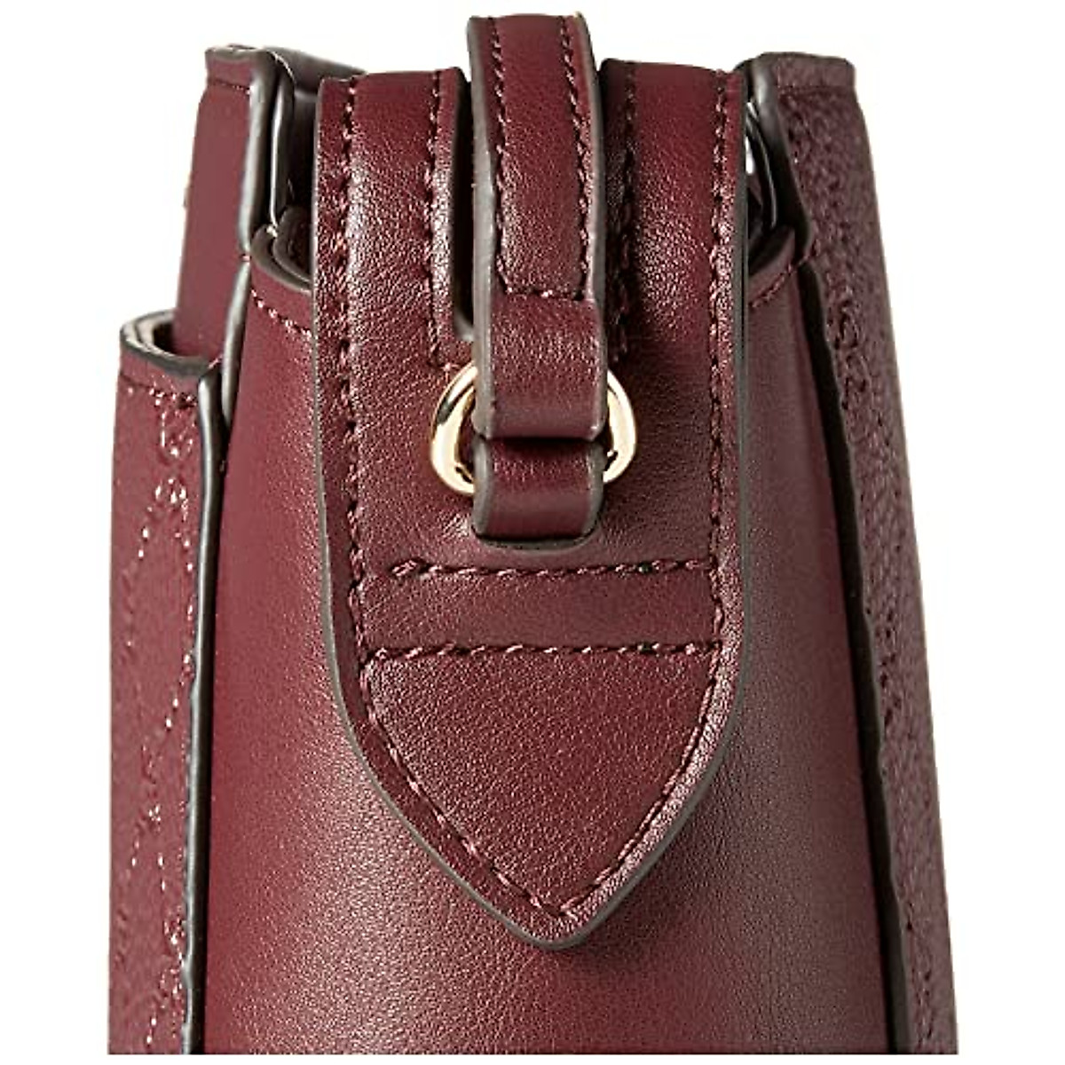 Nine West Brooklyn Crossbody, Merlot Logo