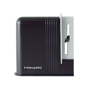 Fiskars 1005137 Scissors Sharpener, 3.5 x 10.2 x 9.8 cm, Orange