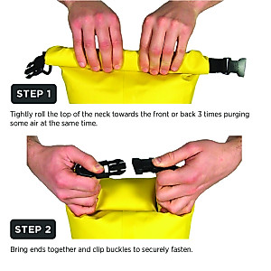 OverBoard Waterproof Dry Tube Bag, Red, 5-Liter