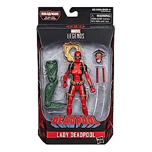 Marvel Legends Series 6-inch Lady Deadpool Action Figure For Ages 48 months to 1188 months