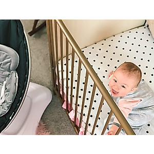 Infant Insert Compatible with 4Moms Mamaroo & Rockaroo – Car Seat Insert 2 Pack – Reversible Infant Car Seat Insert – Rockaroo & Mamaroo Newborn Insert – Soft Plush Minky Car Seat Head Support Insert