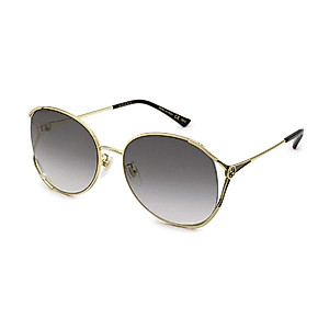 Gucci Grey Gradient Round Ladies Sunglasses GG0650SK 001 59