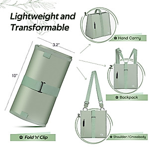 GLORIEROO Lunch Bag Women Gifts for Women - Insulated Foldable Leakproof Lunch Box Tote for Women Girls Kids for School Work Travel