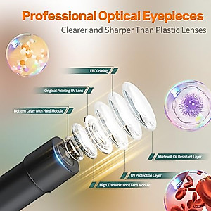 Microscope for Kids, Kids Microscope Kit, 40x-750x Microscope Kit for Kids 5-7 8-12, Educational STEM & Science Toys with Slides, Phone Adapter, Gifts Toys for Boys Girls Ages 5-6-7-8-12-13